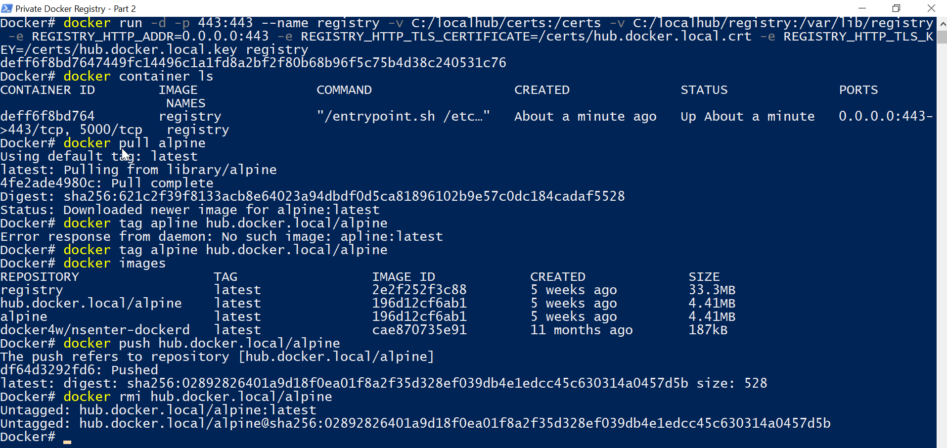 How to secure your private docker registry? - Bitmonk How to secure your private docker registry? - Bitmonk